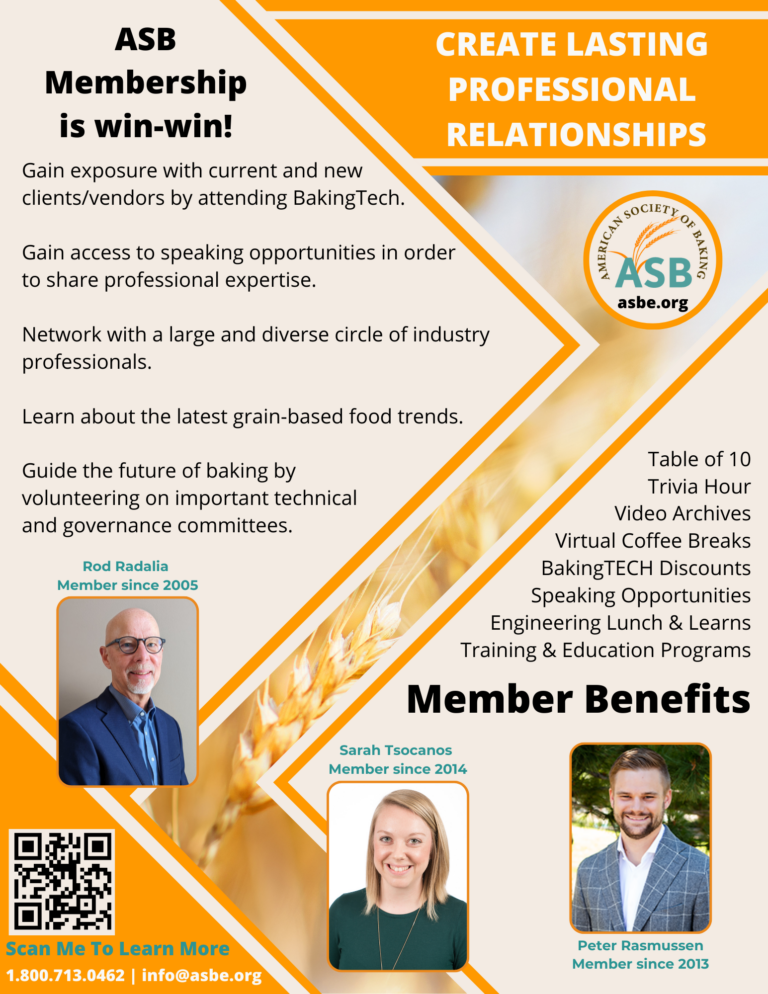 Memberships | Networking & Online Resources | American Society of Baking